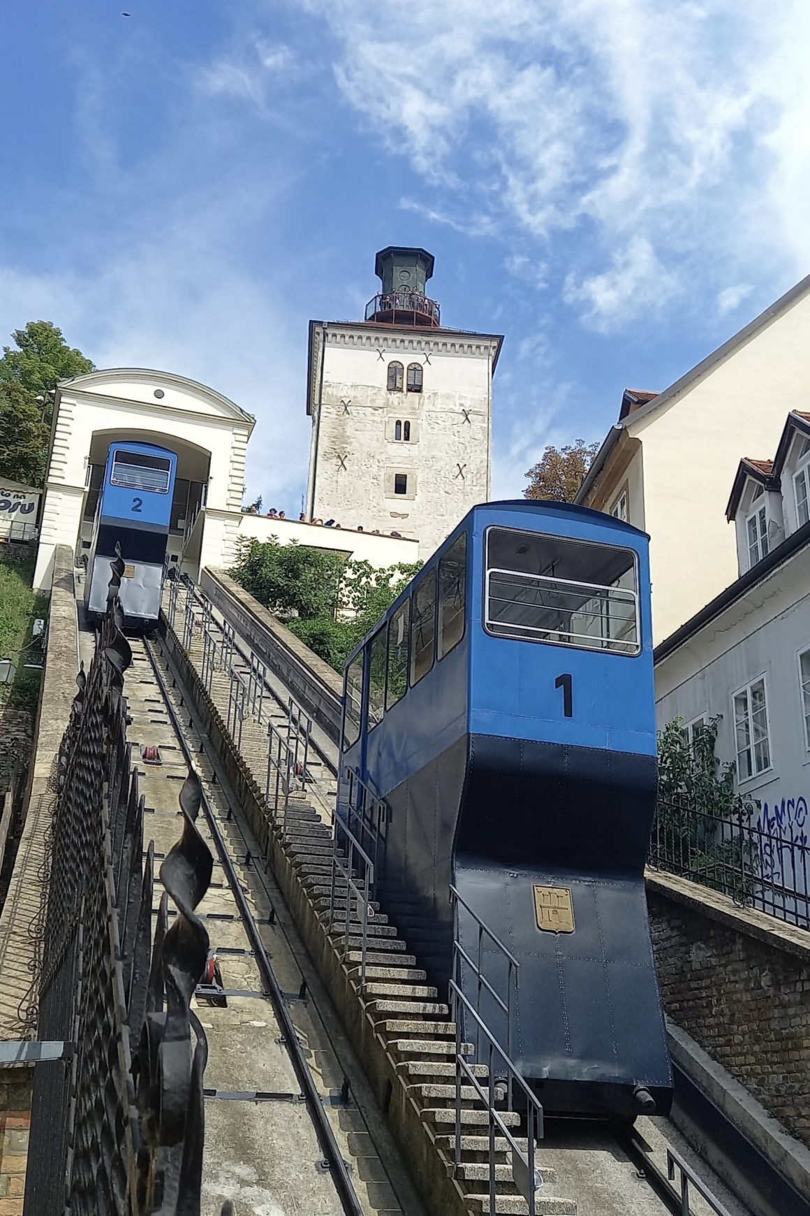 The Cannon and the Funicular, the Blue Heart of Zagreb – EUROPEAN ...